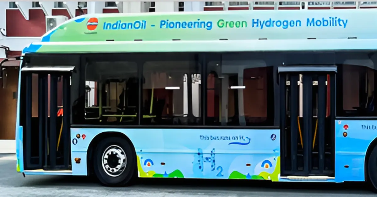 Delhi To Get India's First Hydrogen Fuel Cell Bus On September 25