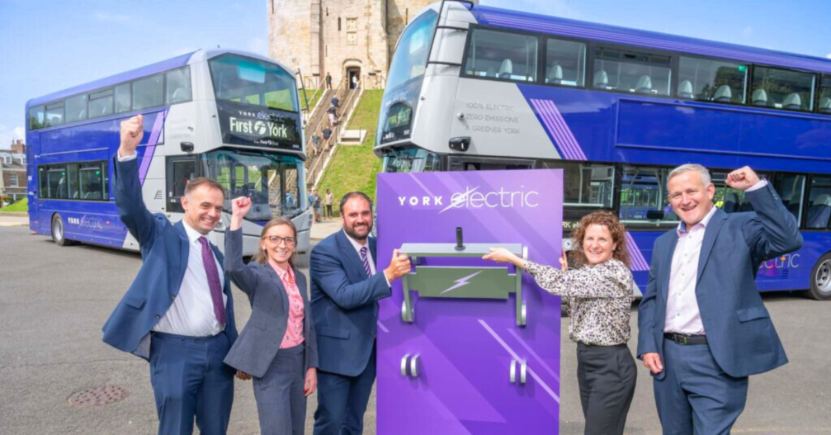 York Electric Buses: First Bus Revolutionizing Urban Transport