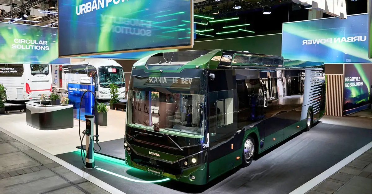 Scania Electric Bus Platform Launched In Busworld 2023