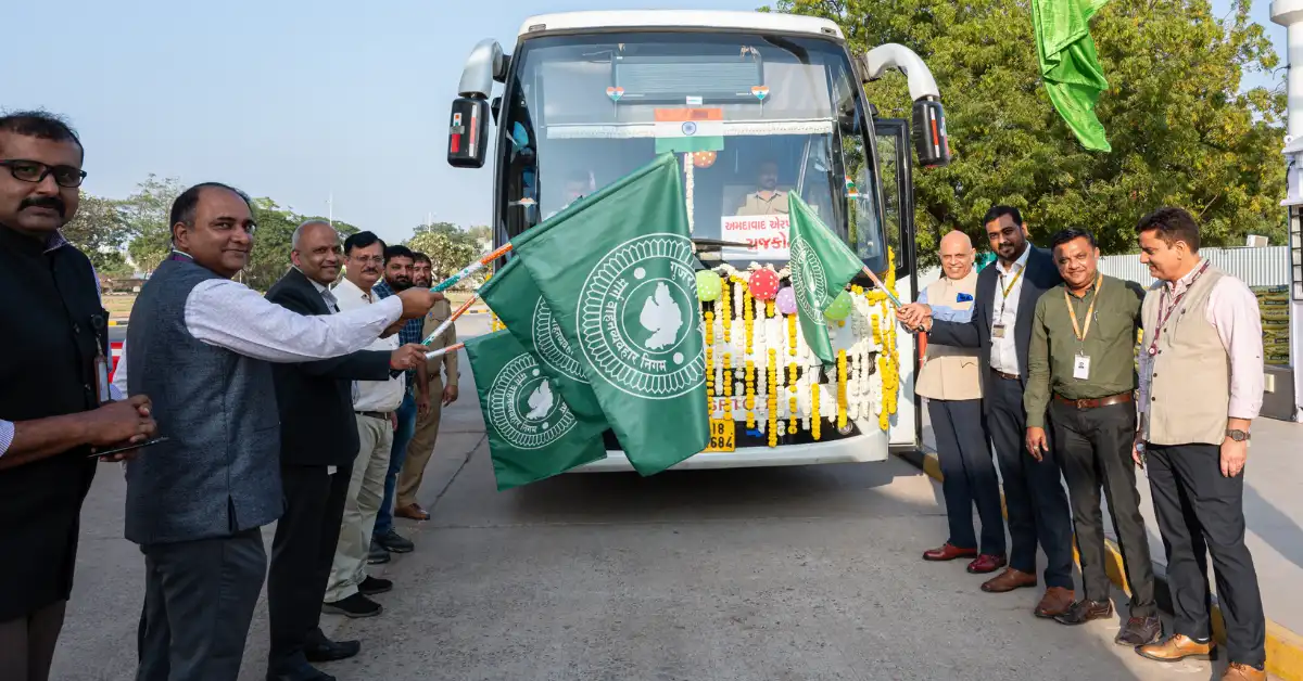 GSRTC Rajkot To Ahmedabad Airport Volvo Time And Fare