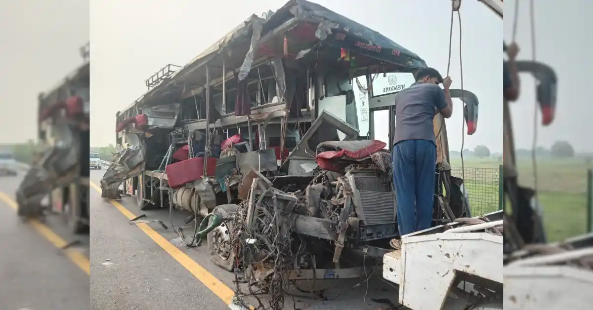 What Caused The Double-Decker UP Bus Accident Today In Unnao?